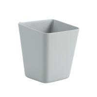 China Blue 12x10 Wall Mounted Plastic Hanging Baskets For Plants Home Imitation for sale