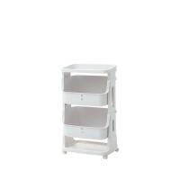 China H73CM Collapsible Plastic Laundry Basket With Wheels Contemporary for sale