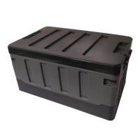China Polypropylene Collapsible Plastic Storage Boxes 40 Liter Picnic Cargo Organizer for sale