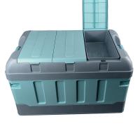 China Polypropylene Collapsible Plastic Storage Boxes 40 Liter Picnic Cargo Organizer for sale