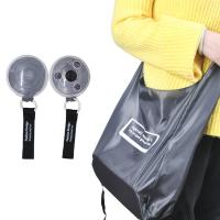 China Orange 5L Roll Up Reusable Grocery Bags Roll Up Reusable Shopping Bags for sale