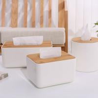 China Plastics Car Napkin Box 13.5X13cm Car Dashboard Tissue Holder for sale