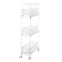 China Plastic Seasoning Drawer Organizer Shelf 45.5X14X37cm Multifunction for sale