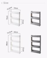 China Folding Plastic Organizer Shelf W13.5cm Plastic Corner Rack For Bathroom for sale