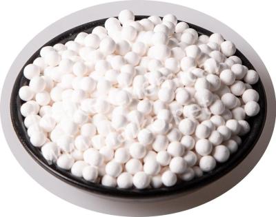 China 93% High Alumina Ball Activated Alumina Drying Agent For Gas And Liquid for sale