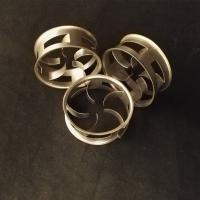 China Metal Random Packing Stainless Steel SS304 Cascade Ring 25mm 38mm 50mm for sale