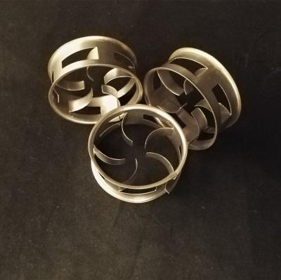 China Metal Random Packing Stainless Steel SS304 Cascade Ring 25mm 38mm 50mm for sale