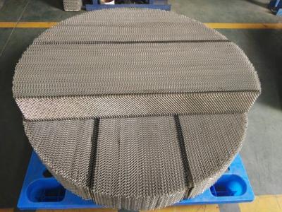 China Stainless Steel Metal Wire Mesh Structured Packing AX250 BX500 CY700 for sale