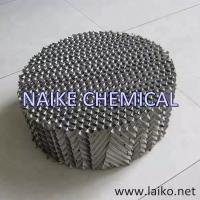 China Packing Distillation Columns Metal Structured Packing Stainless Steel Wire Gauze Packing for sale