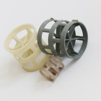 China 100% Virgin PP PE PVC CPVC PVDF Plastic Pall Ring Packing 50mm For Scrubbing for sale