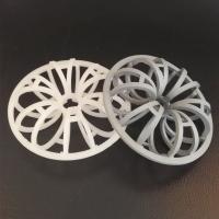 China PP, PE, PVC, CPVC, PVDF Plastic Tellerette Ring Tower Packing 47mm, 51mm, 73mm, 95mm for sale