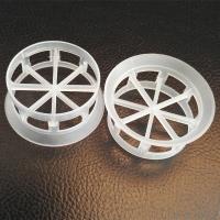 China PP PE PVC CPVC PVD Plastic Mini Cascade Ring Tower Packing For Acid Pickling Tower Random Packing 25mm, 38mm, 50mm, 76mm for sale