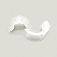 China PP PVC CPVC PVDF Plastic Intalox Saddle Ring Tower Packing for sale