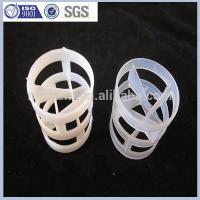 China polypropylene plastic pall ring for ethylbenzene separation Polypropylene PE RPP PVC CPVC PTFE PVDF Plastic Pall Ring for sale