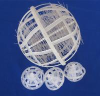China Planet Ball PP Cage Ball 50mm waste water treatment suspension floating Biofilm Packing Media Plastic Cage Ball pp bio b for sale