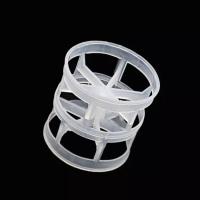 China chemical packing 16mm pp pall ring 25mm plastic PVC CPVC PVDF pall ring anillo de palio de plastico for sale
