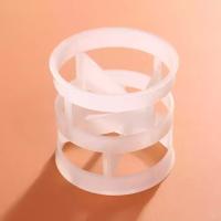 China Plastic polypropylene random packing pall ring for scrubber tower packing for Sewage treatment PP PE RPP PVC CPVC PVDF P for sale