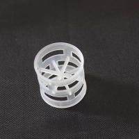China 25mm 38mm Tower Packing PP PE RPP PVC CPVC PVDF PTFE PP Pall Ring PP Plastic Pall Ring for sale