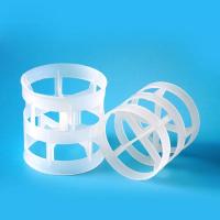 China 25mm 38mm Tower Packing PP PE RPP PVC CPVC PVDF PTFE PP Pall Ring PP Plastic Pall Ring for sale