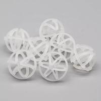 China 25mm, 32mm, 50mm, 90mm PP Plastic Tri-pack Ball 50mm ball type plastic For Liquid Extraction for sale