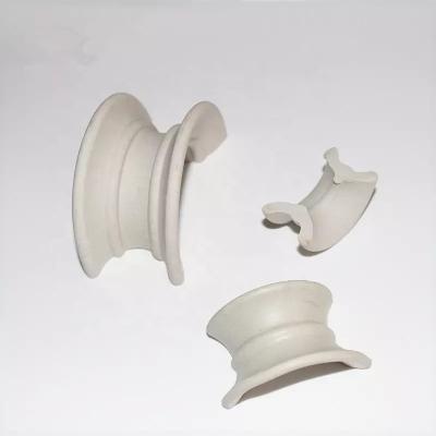 China super Ceramic Novalox Saddle (Intalox Saddle ) Tower Packing with good price Random Tower Packing Industrial Ceramic for sale