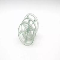 China Intalox Saddles Plastic Ring 25mm 38mm 50 Mm 76 Mm For Cooling Tower Packing for sale