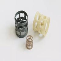 China Intalox Saddles Plastic Ring 25mm 38mm 50 Mm 76 Mm For Cooling Tower Packing for sale
