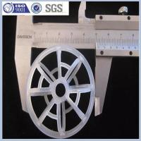 China 1R 2R 2K 3K S M L Plastic Tellerrette Rosette Ring For Scrubbing PP CPVC for sale
