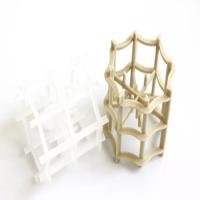 China Plastic VSP Ring(Mella Ring) 25, 38, 50, 76mm PP RPP PVC Mella ring Tower Packing for Chemical Volume for sale
