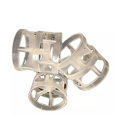 China Polypropylene Pall Rings for plastic moisture wicking material PP PPS pvdf Plastic Pall Ring For Degassing Tower for sale