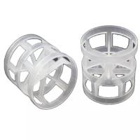 China Polypropylene Pall Rings for plastic moisture wicking material PP PPS pvdf Plastic Pall Ring For Degassing Tower for sale