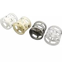 China Polypropylene Pall Rings for plastic moisture wicking material PP PPS pvdf Plastic Pall Ring For Degassing Tower for sale