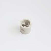 China 16mm 25mm 38mm 50mm Ceramic Pall Ring Tower Packing For Adsorption Column for sale
