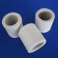 China Mass Transfer Media Ceramic Raschig Packing Ring 16mm 25mm 38mm 50mm for sale