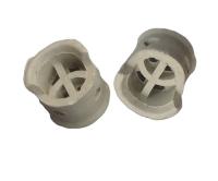 China Chemical Packing Ceramic Random Tower Packing Conjugate Ring For Cooling Tower for sale