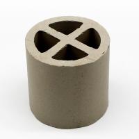 China Ceramic Cross Partition Ring For Dry Absorbing Cooling Washing Tower Packing for sale