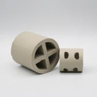 China Ceramic Cross Partition Ring For Dry Absorbing Cooling Washing Tower Packing for sale