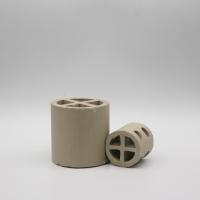 China Ceramic Cross Partition Ring For Dry Absorbing Cooling Washing Tower Packing for sale