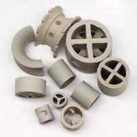 China Ceramic Raschig Ring 25mm For Tower Packing Used In Drying Column Stripping Tower for sale