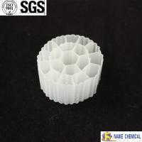 China China Origin 100% Virgin HDPE White MBBR Moving Bed Biofilm Reactor Media 25*12mm For Wastewater Treatment for sale