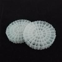 China Factory Wholesale White HDPE Moving Bed Bio Filter Media 25*4mm for sale