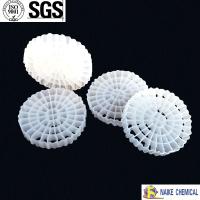 China Factory Wholesale White HDPE Moving Bed Bio Filter Media 25*4mm for sale