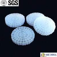 China Factory Wholesale White HDPE Moving Bed Bio Filter Media 25*4mm for sale