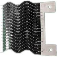 China Vane Type Mist Eliminator PTFE PP RPP FRP With Vertical Gas Flow for sale