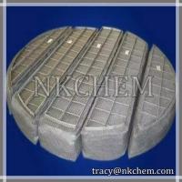 China Demister Mesh Pad Mist Eliminators For Distillation Column Knockout Drum Demister for sale