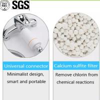 China Plastic Dechlorination Shower Filter For Removing Chlorine And Impurities for sale