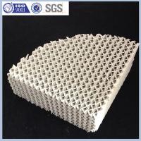 China High Temperature Resistant X And Y Type Ceramic Tower Packing Structured For Washing Tower for sale