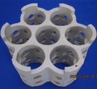 China Large Mass-transfer Coeffcient Light Ceramic Packing With Specific Surface Area For Coking Industry for sale