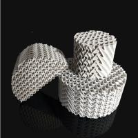 China 700Y Corrugated Ceramic Packing with High Specific Surface Area for Wasing Tower for sale