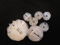 China Reinforced Polypropylene Plastic Polyhedral Hollow Ball For Wet Scrubber 25mm, 38mm, 50mm for sale